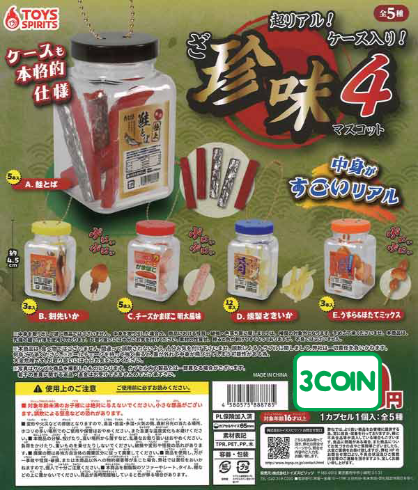 Super Realistic! Comes in a Case! Delicacy Mascot | Gacha x2